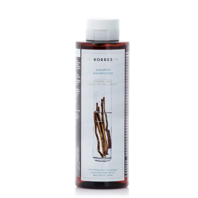 Korres Licorice & Urtica Shampoo for oily hair 250 ml - Pink Lab